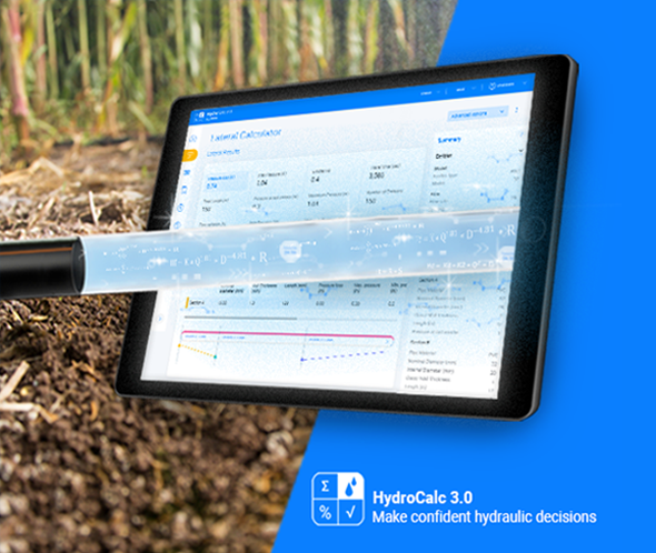 HydroCalc 3.0: Irrigation hydraulic calculation tool | Netafim